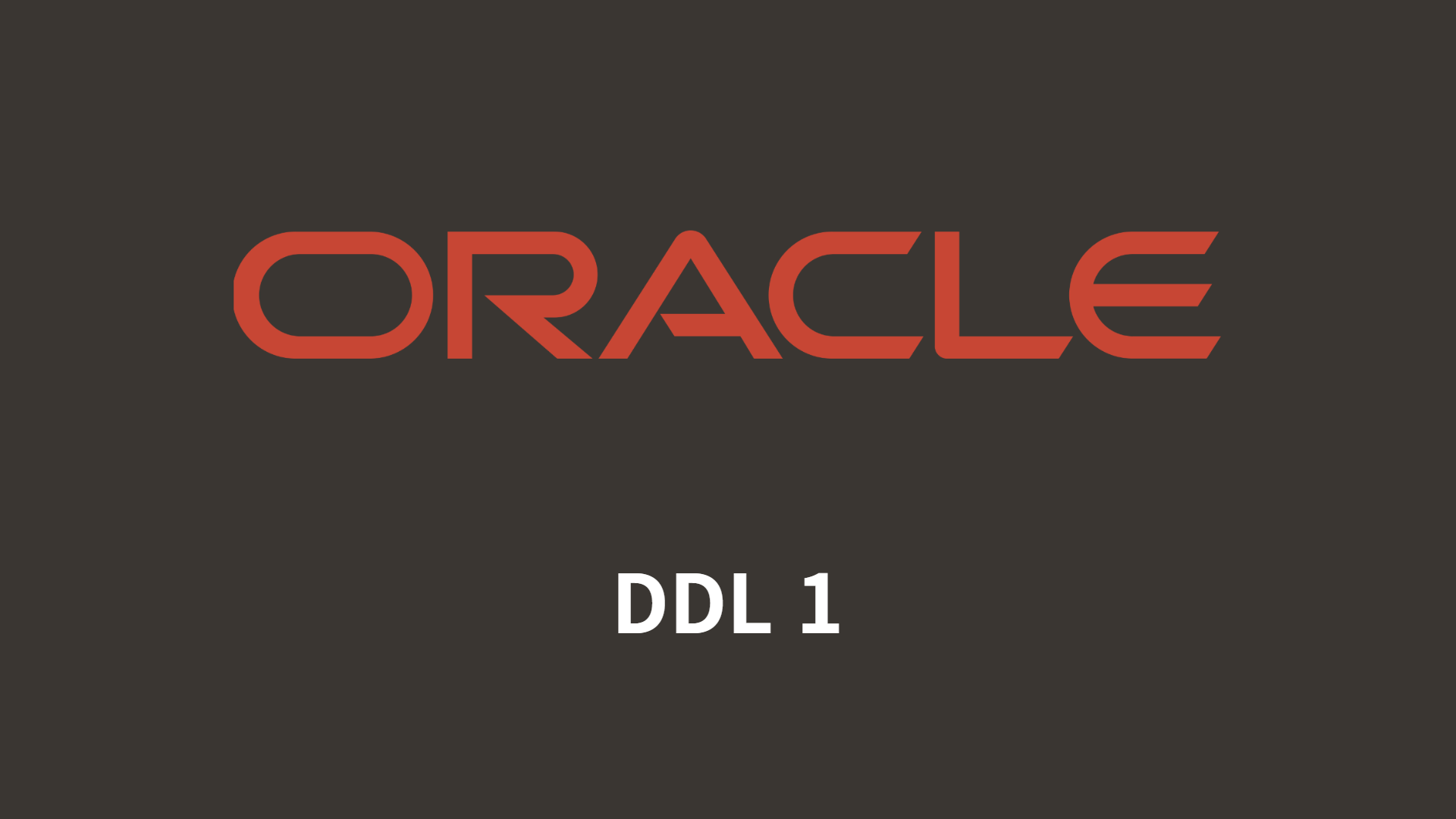 Oracle 테이블 생성과 관리를 위한 Ddl 작성 1 Jaeyoung Heo